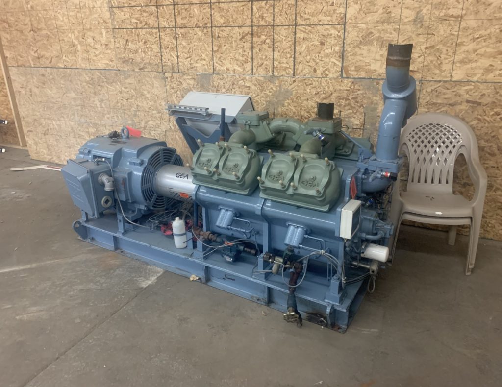 GEA Ammonia Reciprocating compressor system : Model V600