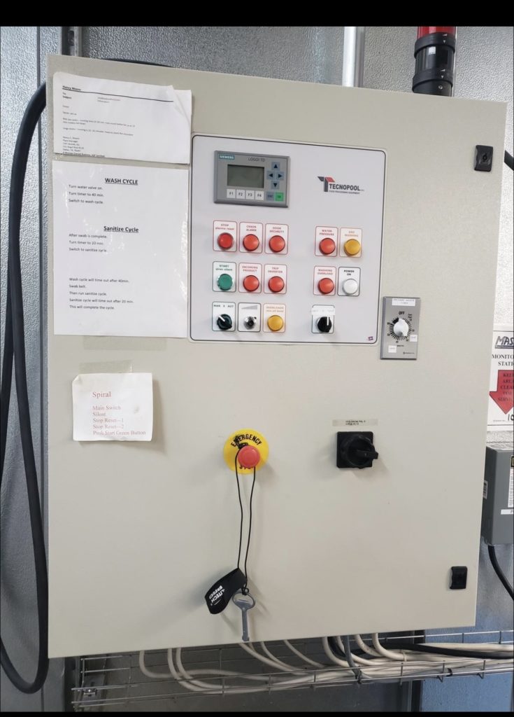 Tecnopool Flex Spiral Freezer Complete Cold Storage Room