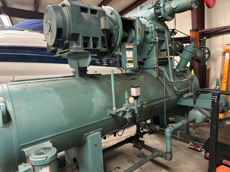 Frick ammonia screw compressor Booster package model RWF 2 – 177B and ...