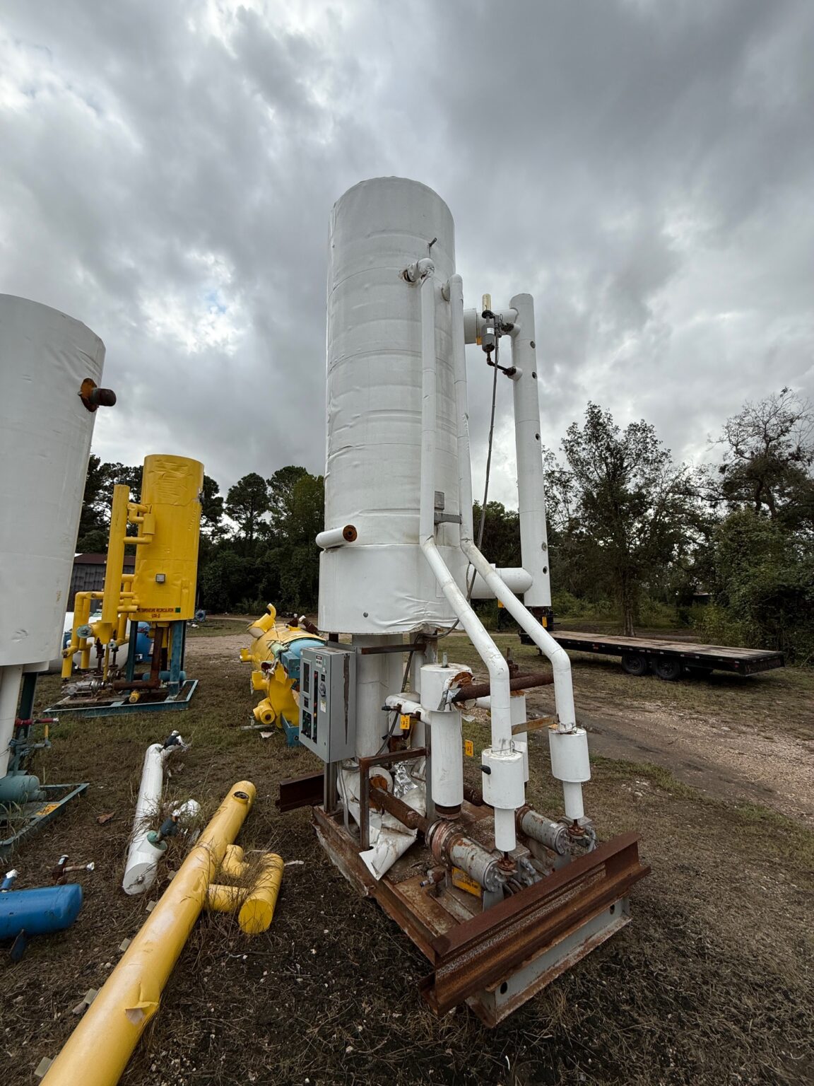 Ammonia vertical recirculator ISF vessel with Teikoku pumps