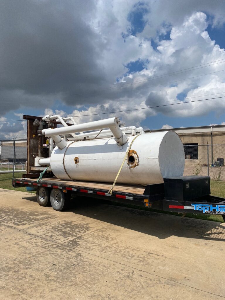 Ammonia vertical recirculator ISF vessel with Teikoku pumps